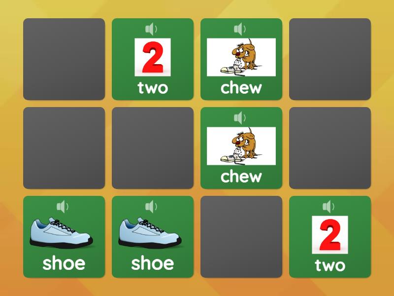 Multiple oppositions - /t/ /ch/ /sh/ /bl/ fl/ /b/ Molly - Matching pairs