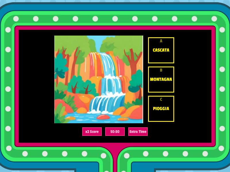 LUOGHI NATURALI - Gameshow quiz