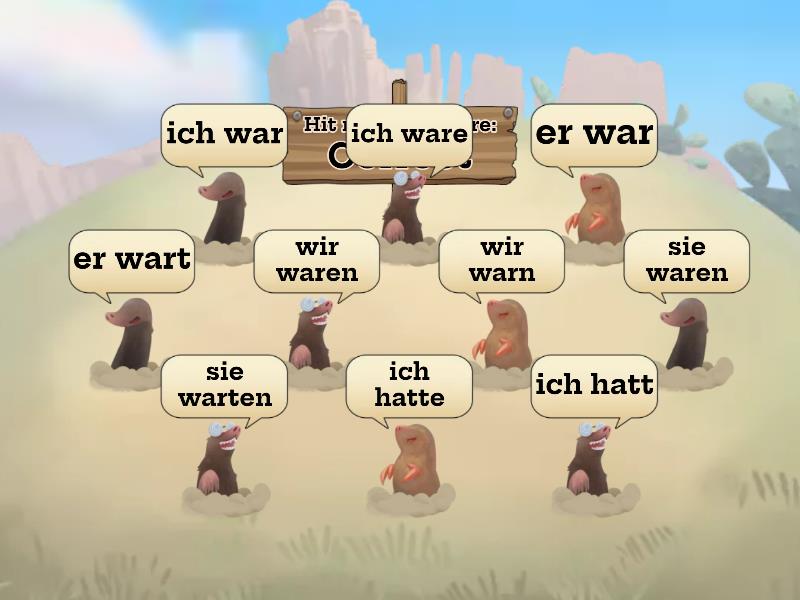 War und Hatte (A1) - Whack-a-mole