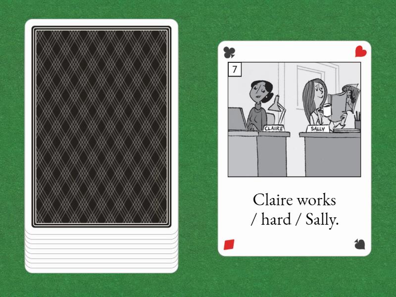 Basic 3 - Comparative Adjectives - Speaking cards