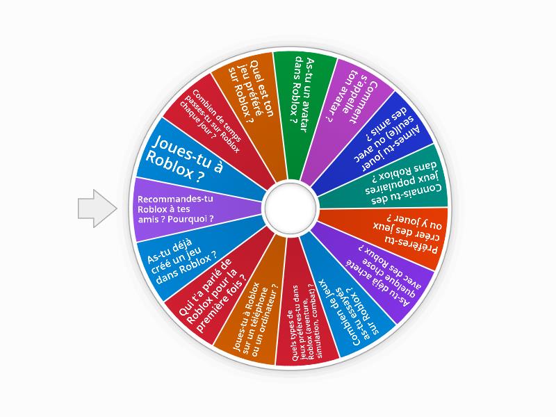 Roblox - Spin the wheel