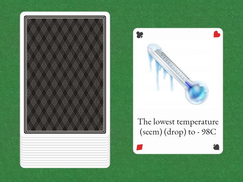 Passive Voice. Distancing - Speaking cards