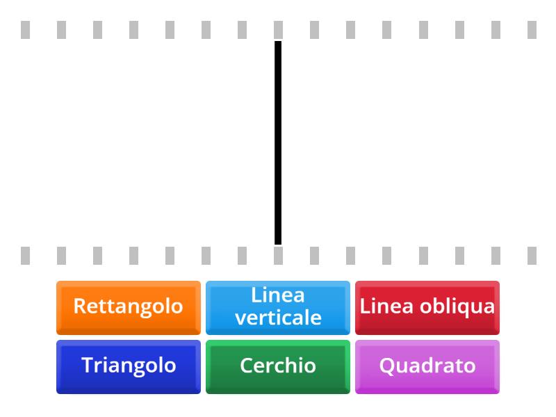 LINEE E FORME IN QUIZ - Find the match