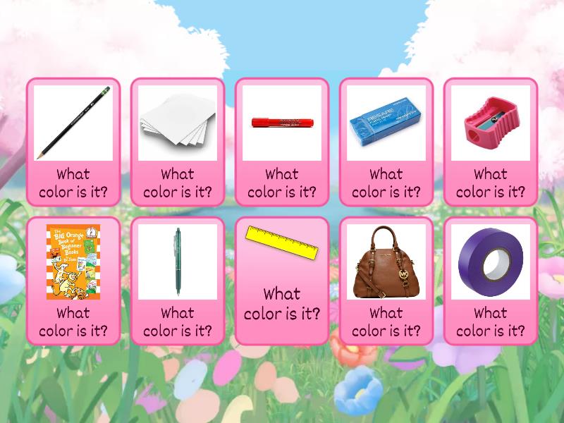 What color is it? (10 colors) - Flip tiles