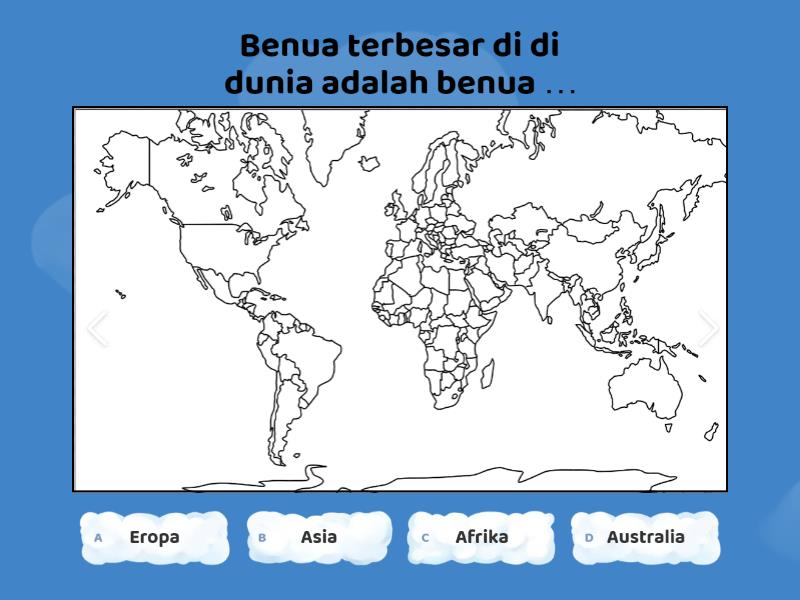 Bunua-benua di dunia dengan kondisi geografis beberapa negara lintas ...