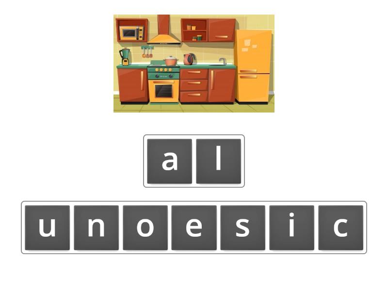 U4: 4-Les pièces de la maison - Anagrama