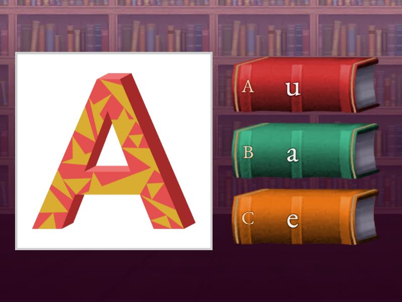 letters Aa,Bb,Cc... - Quiz
