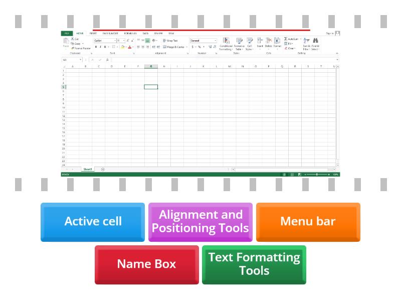 Electronic Spreadsheet - Find the match