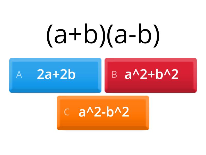 Prodotti Notevoli Quiz