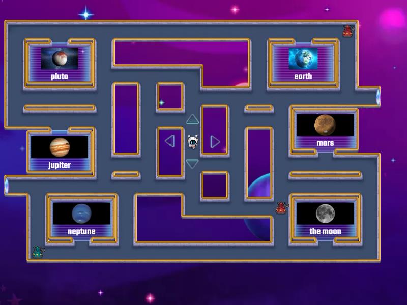 Planets - Maze chase
