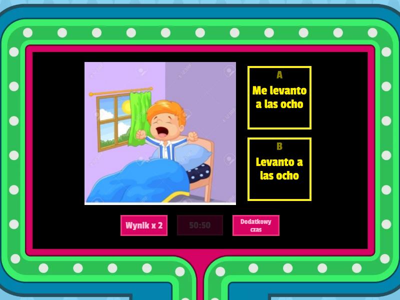 Verbos Reflexivos - Gameshow quiz