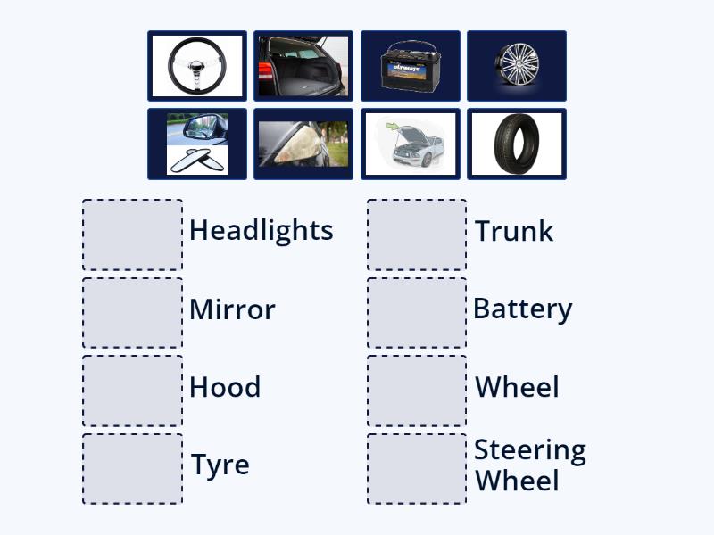Car parts - Match up