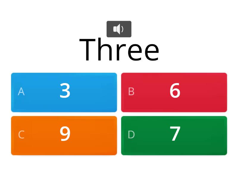 Numbers - Quiz