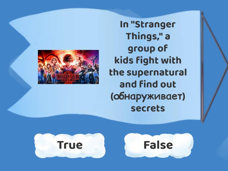 TV-series (Pre-Int) - True or false
