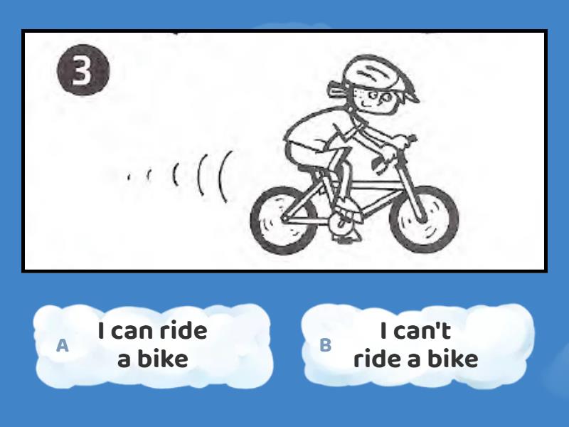 KB1 U9 can + action verbs - Quiz