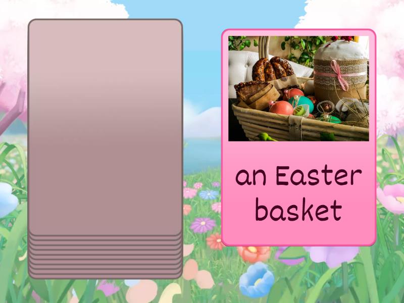 Easter Vocabulary - Speaking cards