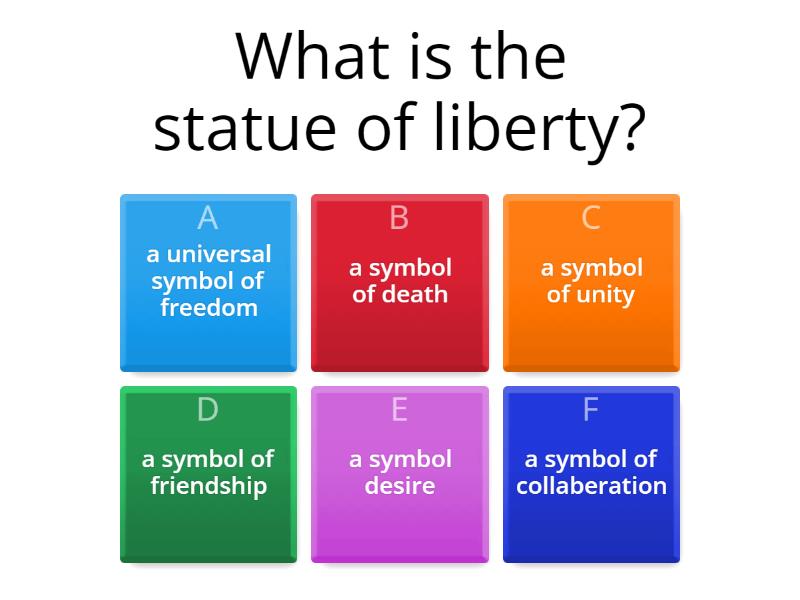 The statue of liberty - Quiz