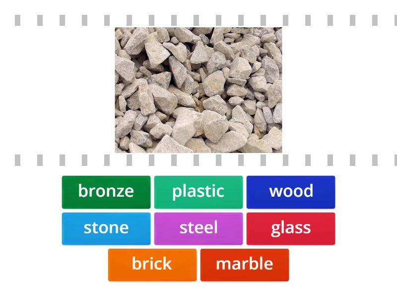 Materials - Find the match