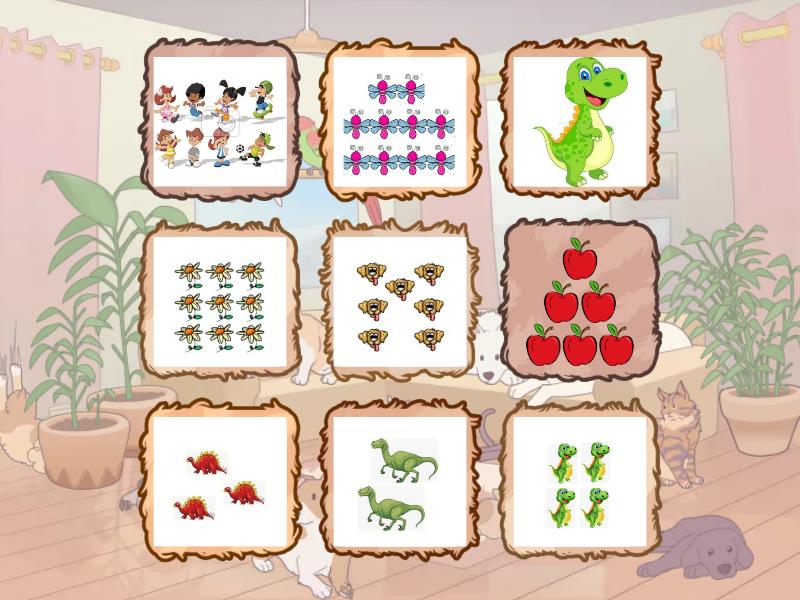 NUMEROS - Flip tiles