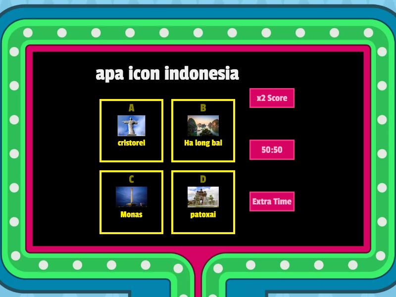 ikon negara asean - Gameshow quiz
