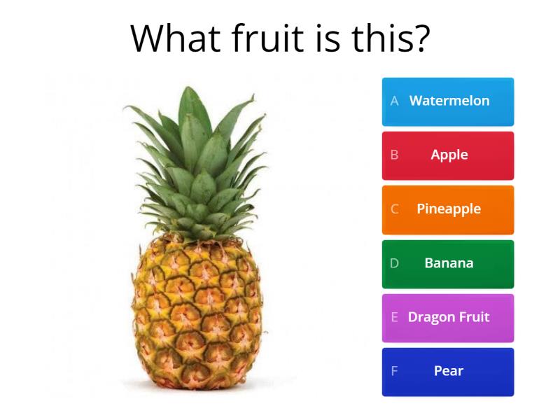 Fruit - Quiz