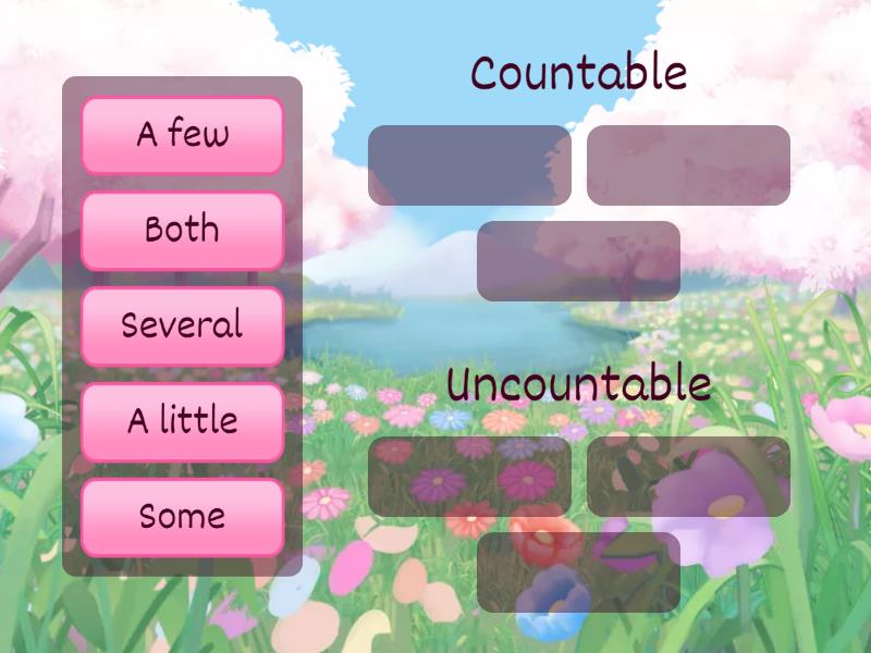 Quantifiers - Group sort