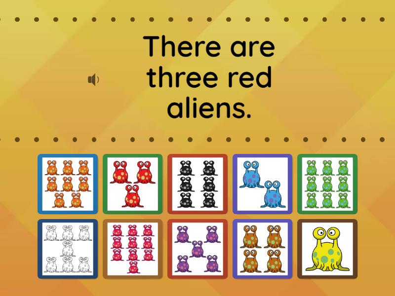 Counting Aliens - Find the match