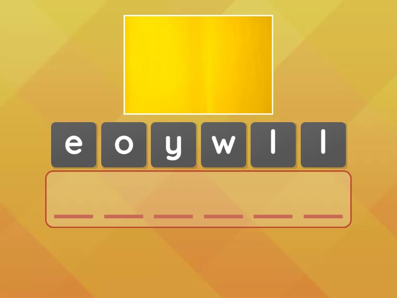 L16. Colours - Anagram