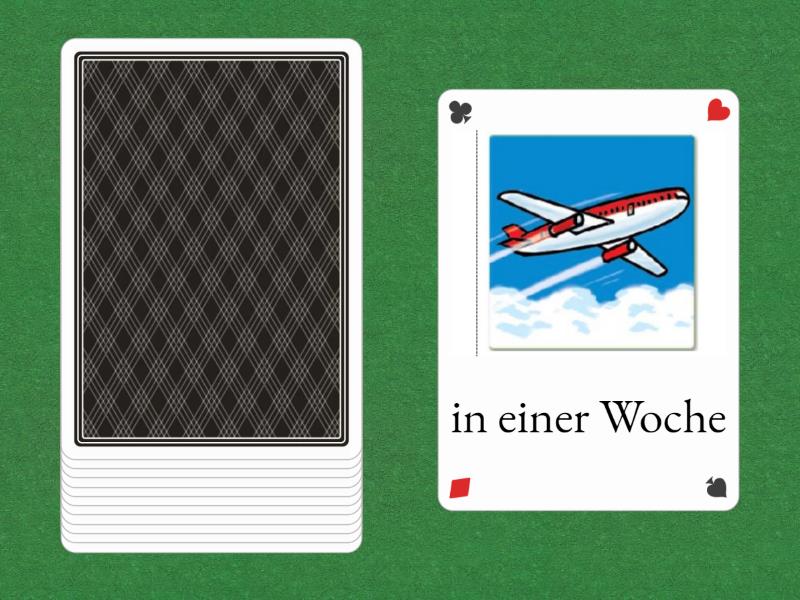 Sprechen - Verben mit Präpositionen - Speaking cards