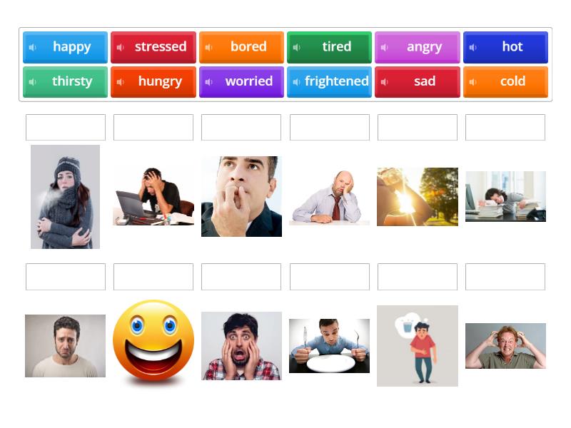 Feelings (Unit 2C) - Une las parejas