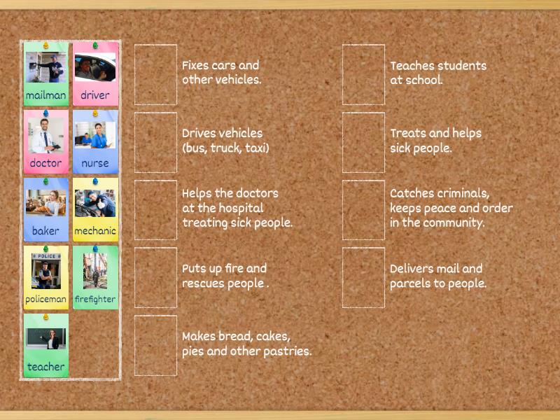 Easy Link 2 (Chapter 1) Lesson 2_Important People in Town [Occupations ...