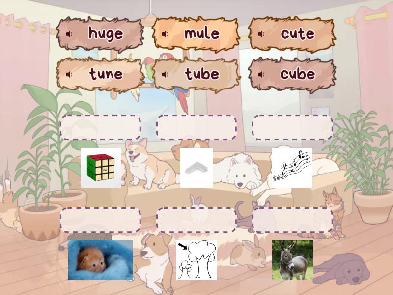 Magic e "u e" - Match up