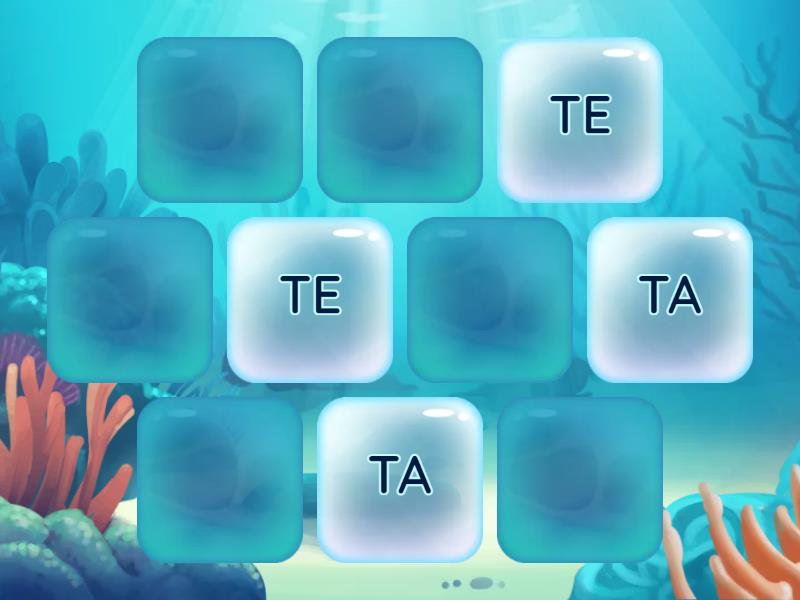 T silbid lugemine - Matching pairs