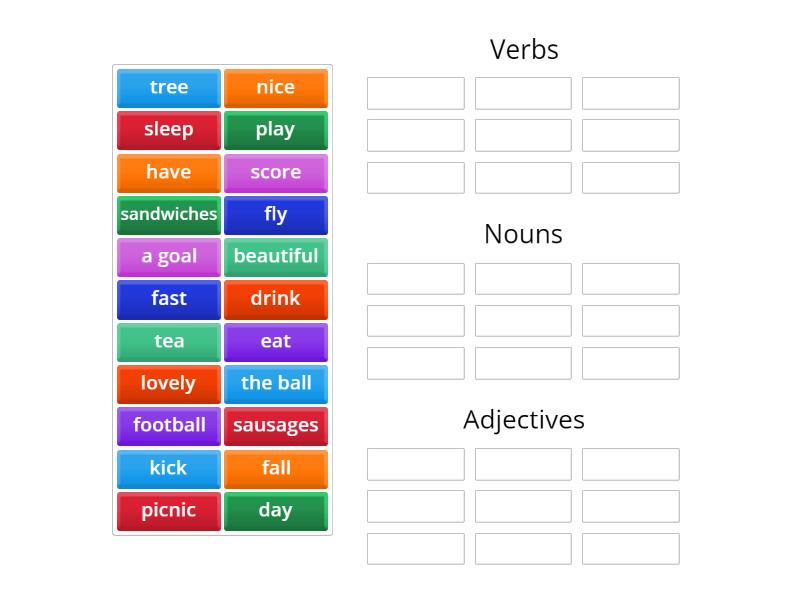 Cartoon Meg and Mog - Group sort