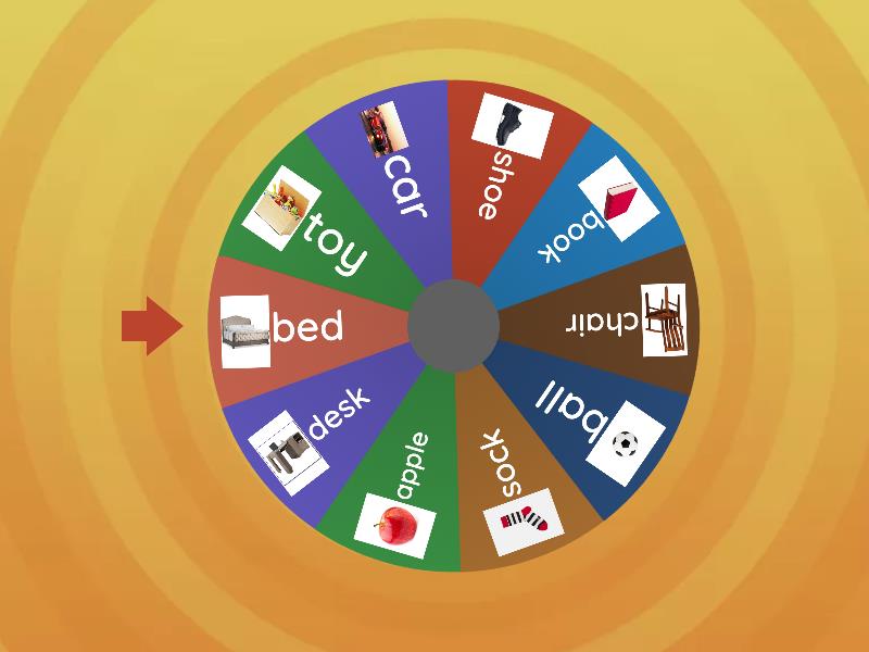 Unit 2: What's this (vocabulary) - Spin the wheel