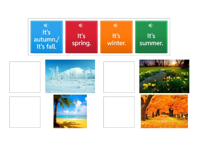 SEASONS - Match up