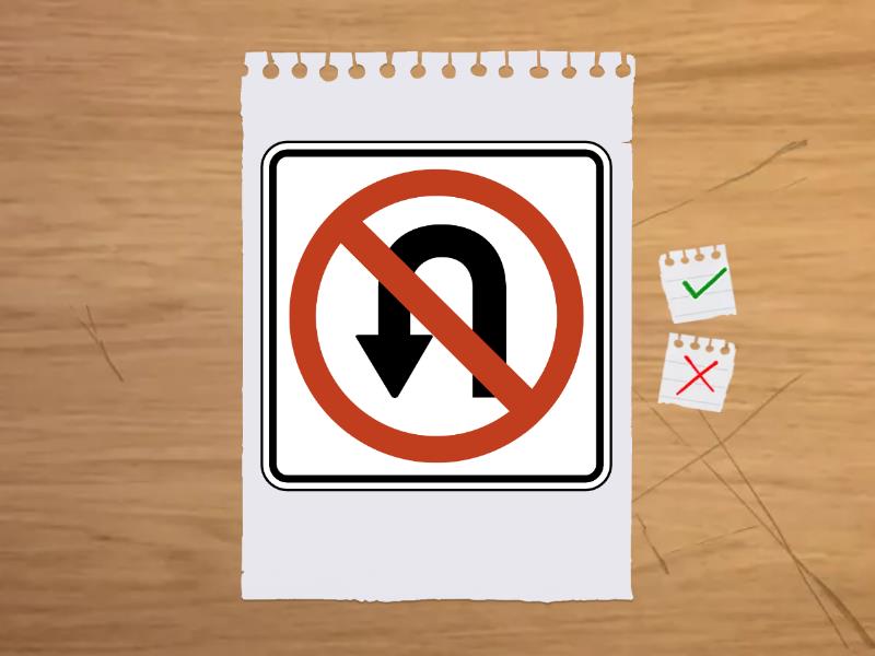 Señales de tránsito - Tarjetas flash