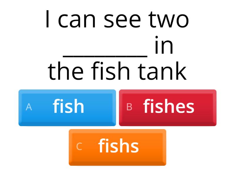 Copy - Plural and Singular nouns - Quiz