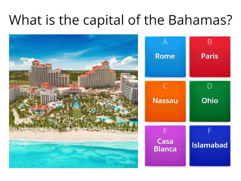 THE BAHAMAS - Quiz