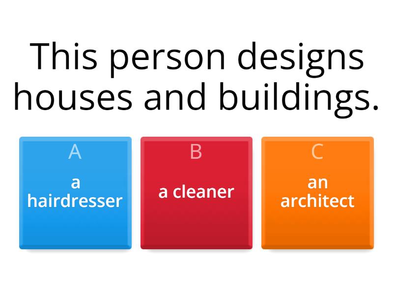Guess the Jobs! - Quiz
