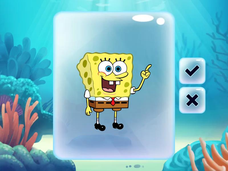 spongebob - Flash cards