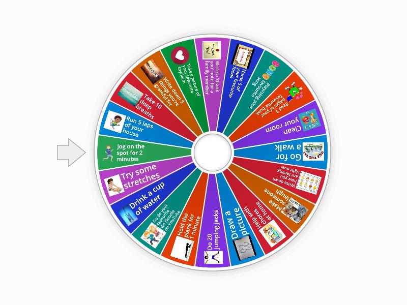 Wellbeing Wheel - Rueda aleatoria