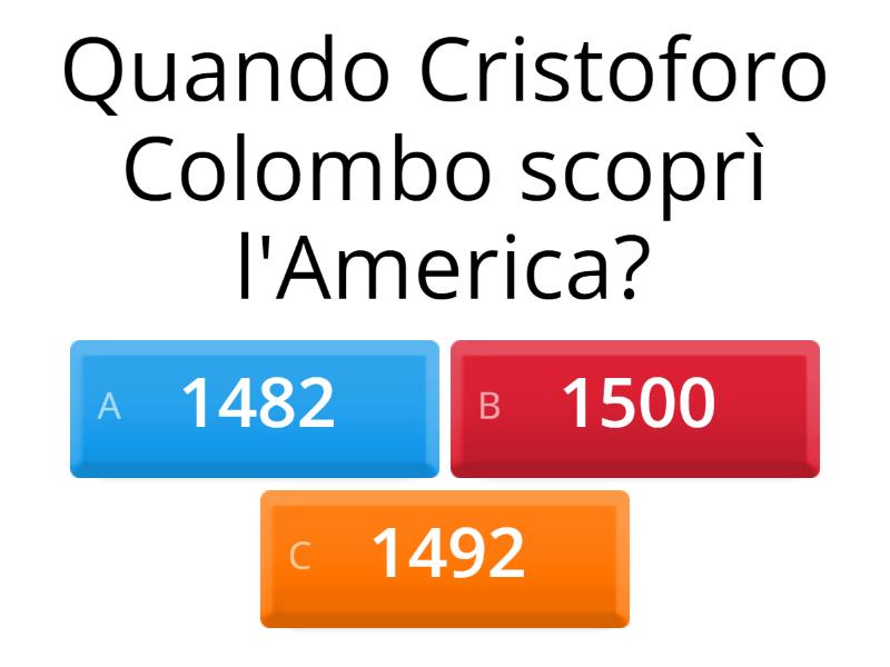 Ripasso Storia 2 - Quiz