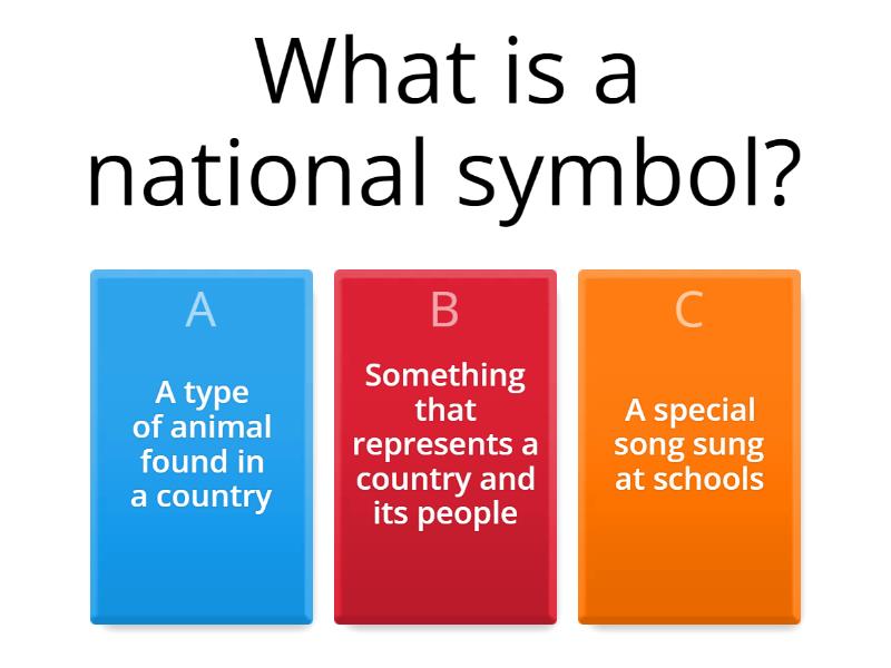 National symbols - Quiz