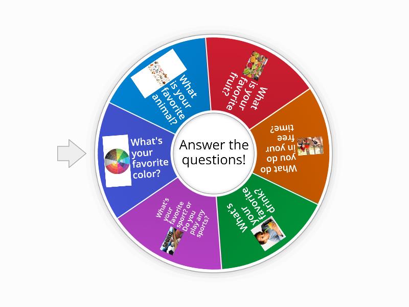 Ice breaker - Spin the wheel