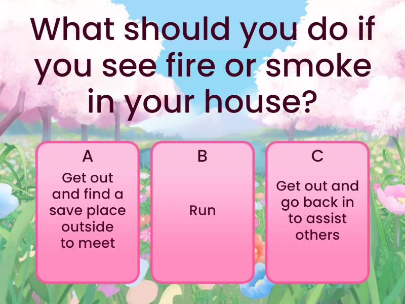 Fire Safety - Quiz