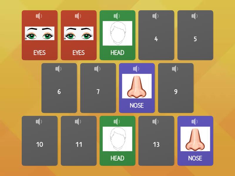 MEMORY GAME - Parejas