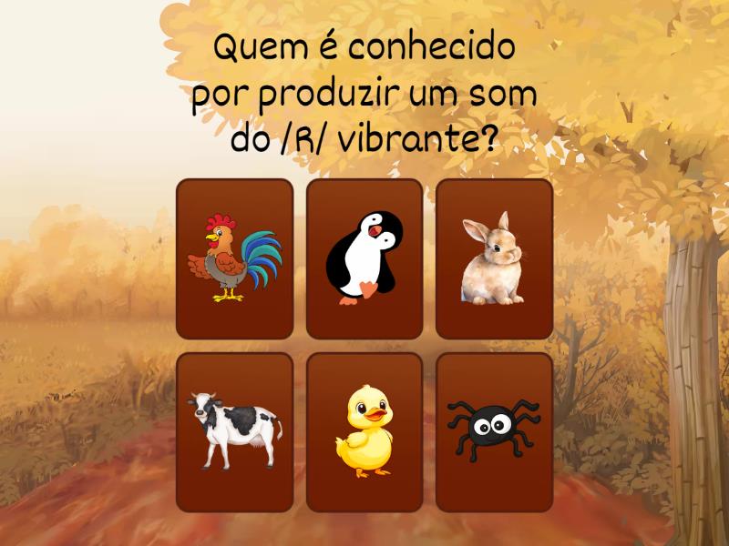 FONEMA /R/ vibrante (Qual destas imagens tem o som do r vibrante ...