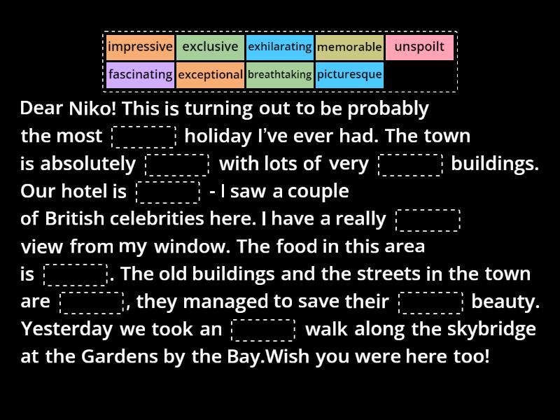 FCE Complete Unit 3 - Complete the sentence