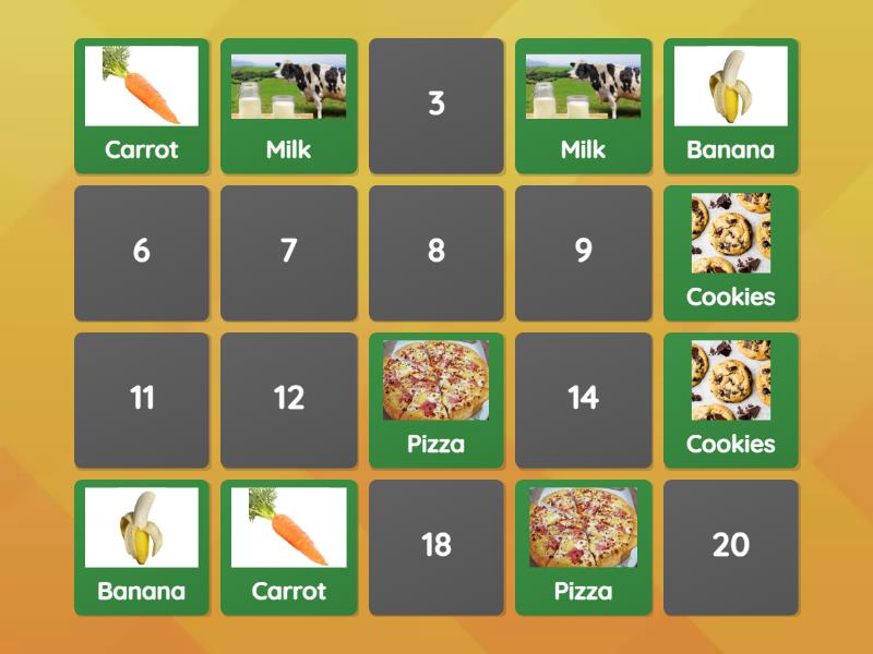 Memory - Matching pairs